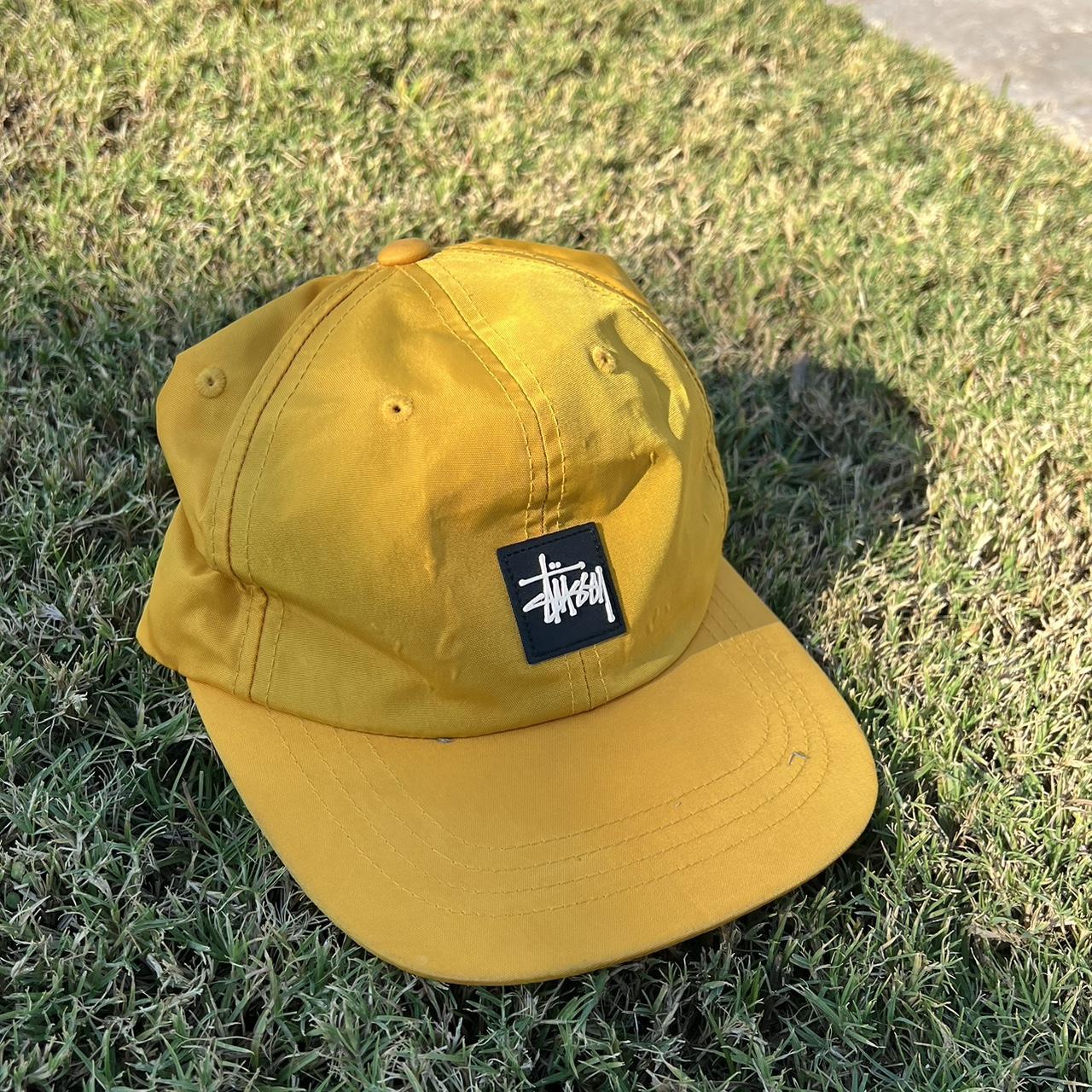 Stussy yellow hat - Depop