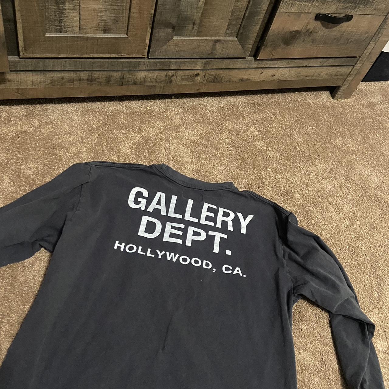 Small dark grey gallery dept shirt. Small stain from... - Depop