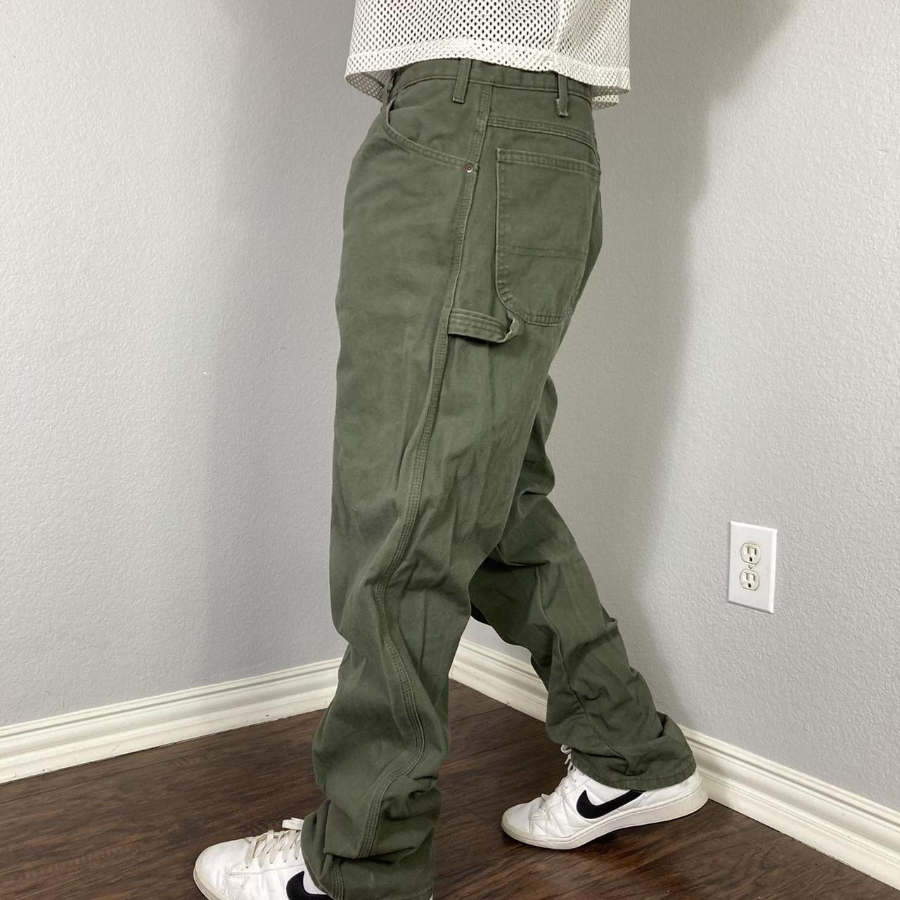 Green Dickies Carpenter Pants In good condition,... - Depop
