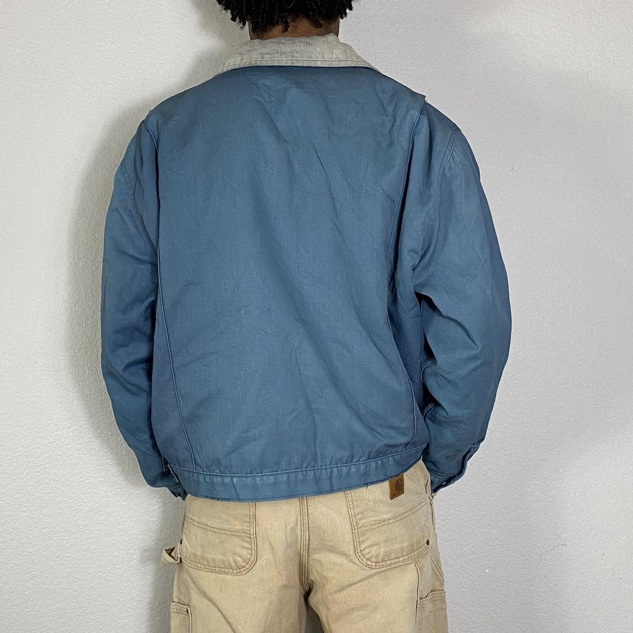 Vintage Dickies Work Jacket Corduroy collar In... - Depop