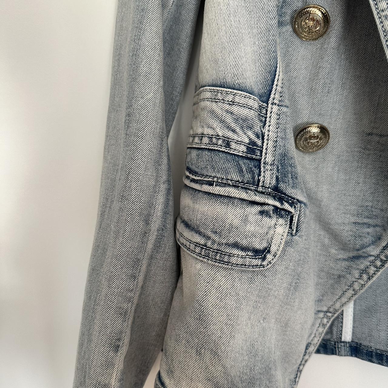 Decjuba denim jacket - size 10 Perfect condition... - Depop