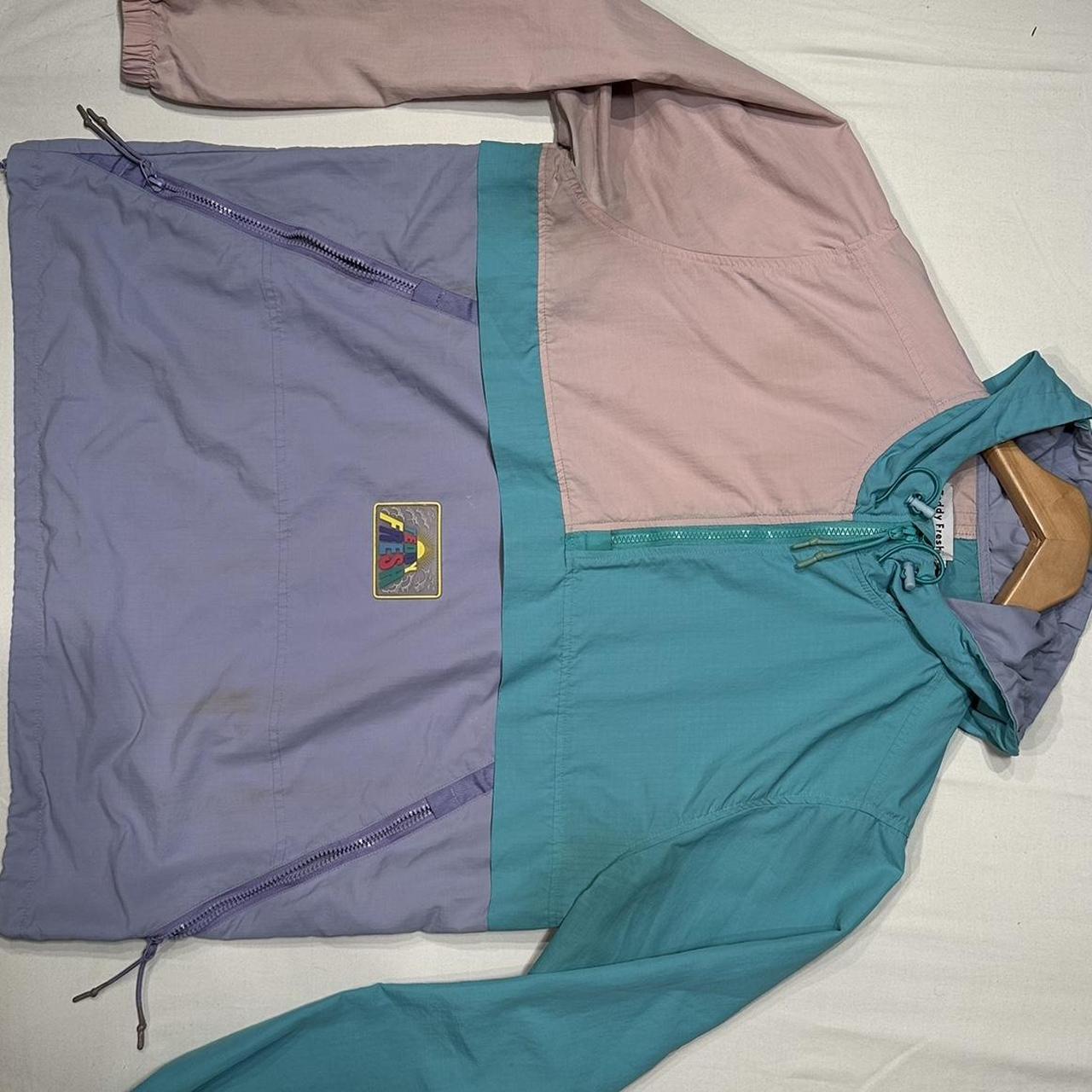 XL Teddy fresh windbreaker - Depop