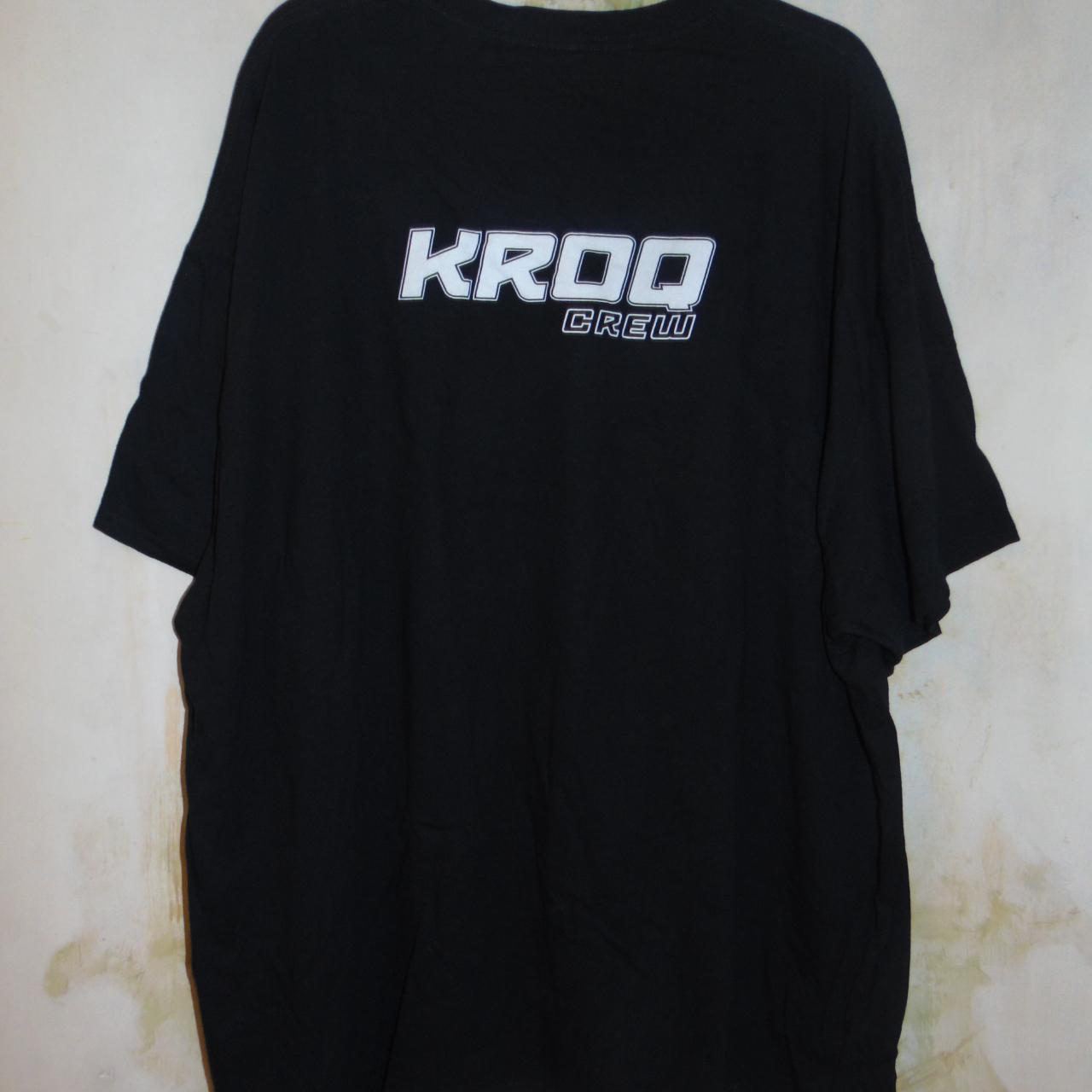 New KROQ CREW 106.7 FM Mens Short Sleeve Graphic... - Depop