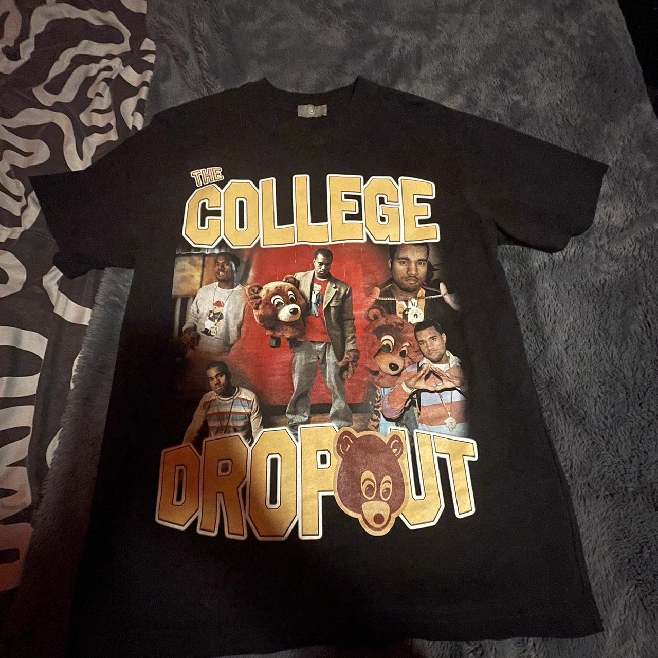 Medium sized Kanye West College Dropout Tee - Depop