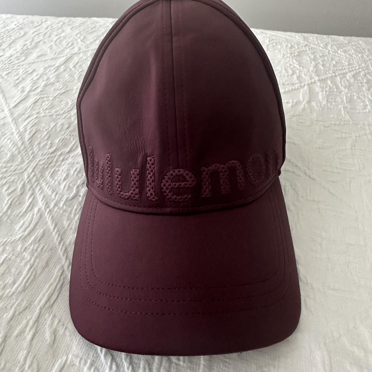 Maroon Lululemon cap Good condition - Depop