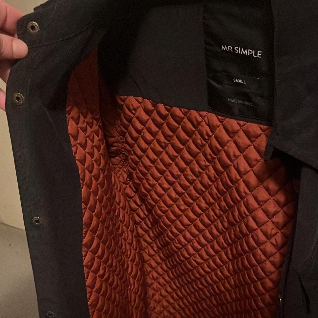 Mr Simple Jacket/Overshirt - padded inside - Depop