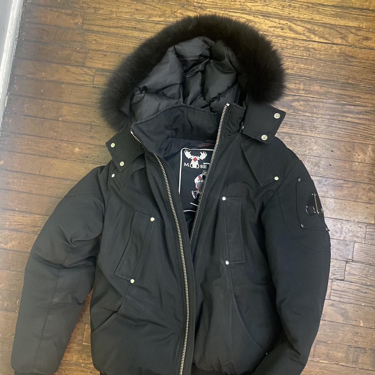 Medium, moose knuckle, all black - Depop