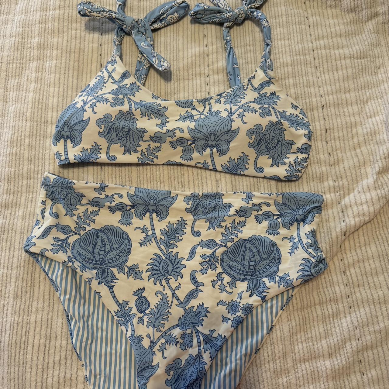 Roller rabbit reversible swimsuit - Depop