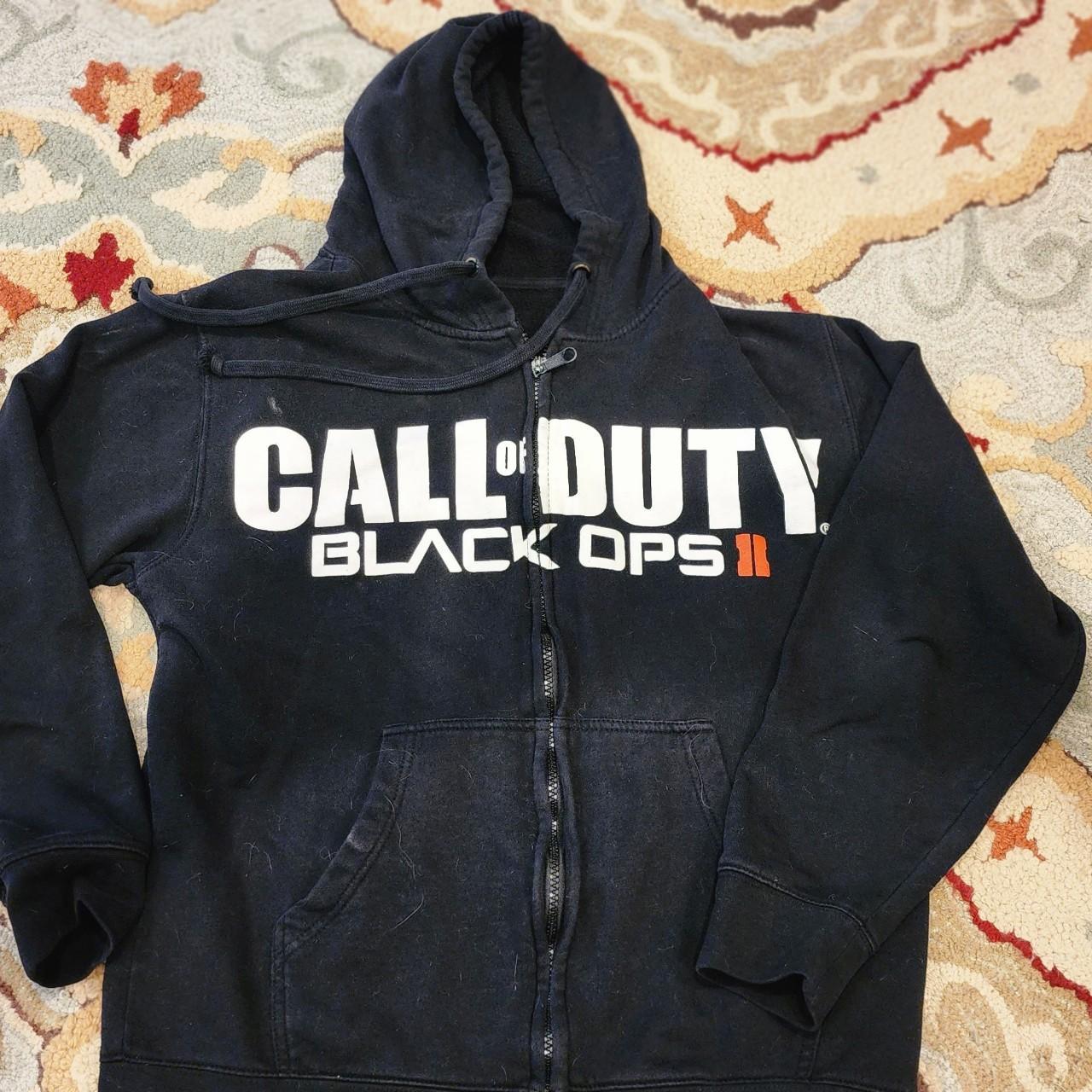 Call Of Duty Black Ops 2 zip up hoodie Lg - Depop