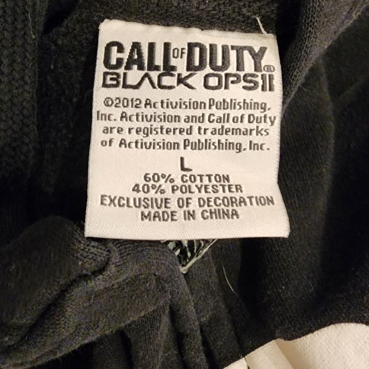 Call Of Duty Black Ops 2 zip up hoodie Lg - Depop