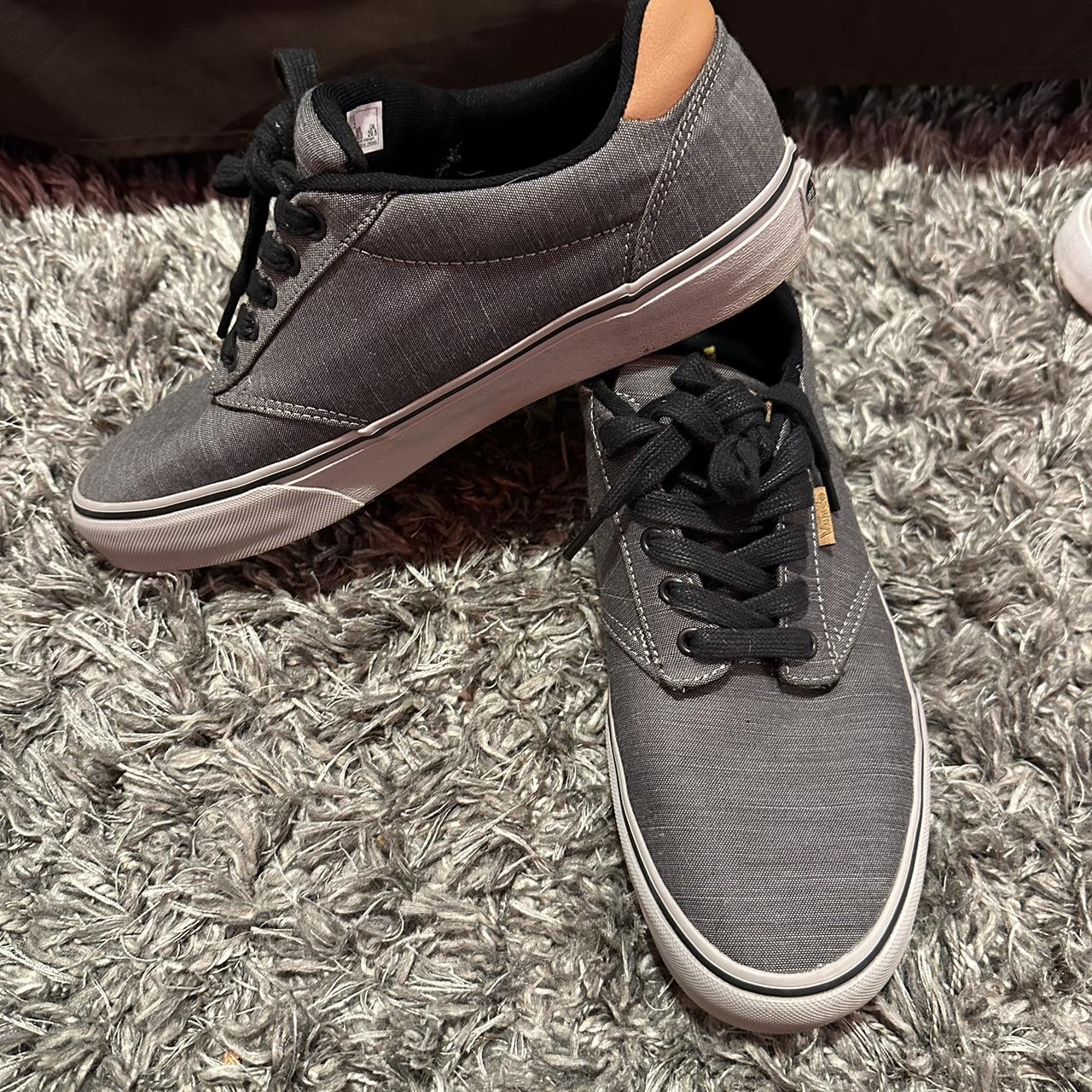 Light grey vans - Depop