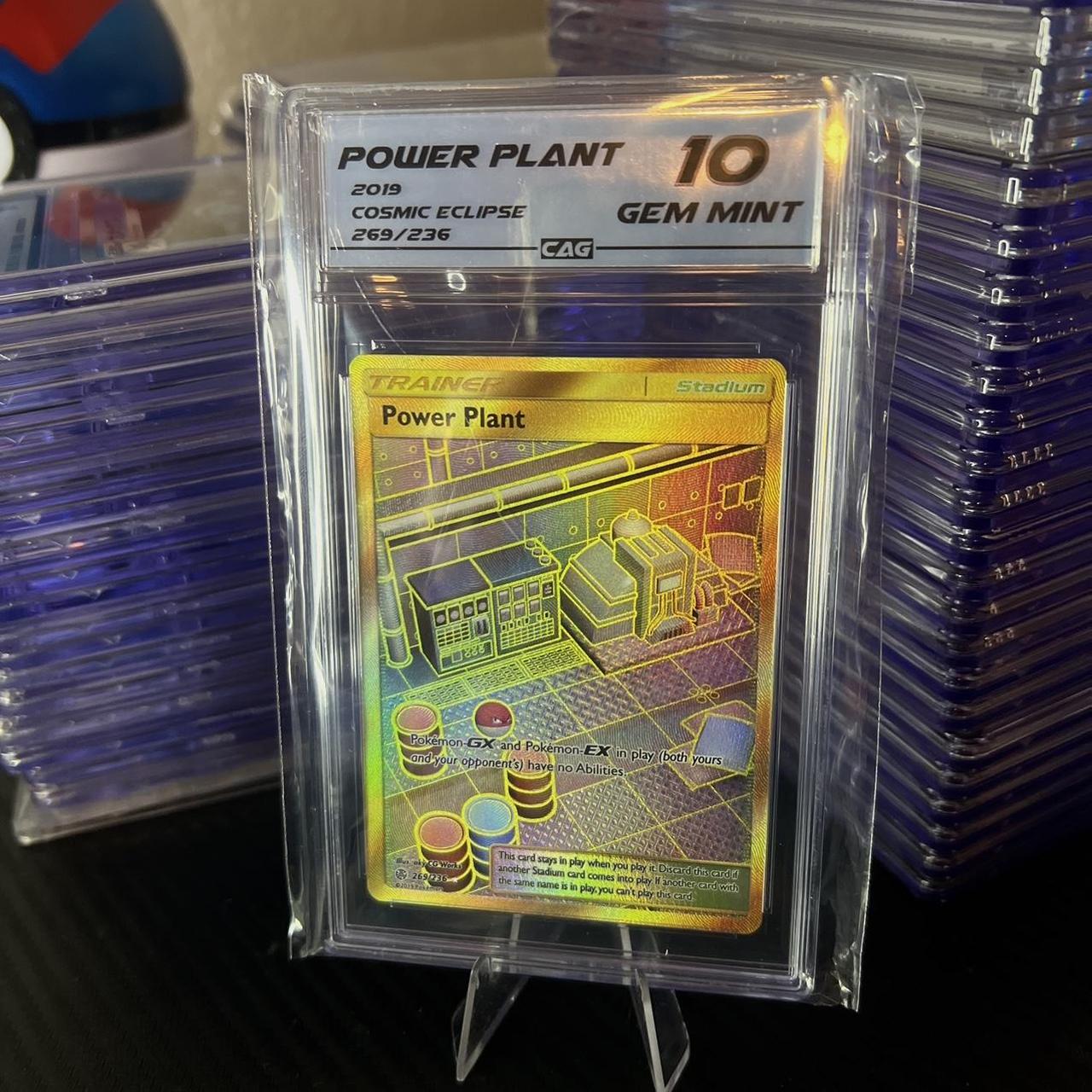 Power plant pokemon graded card Grade :... - Depop