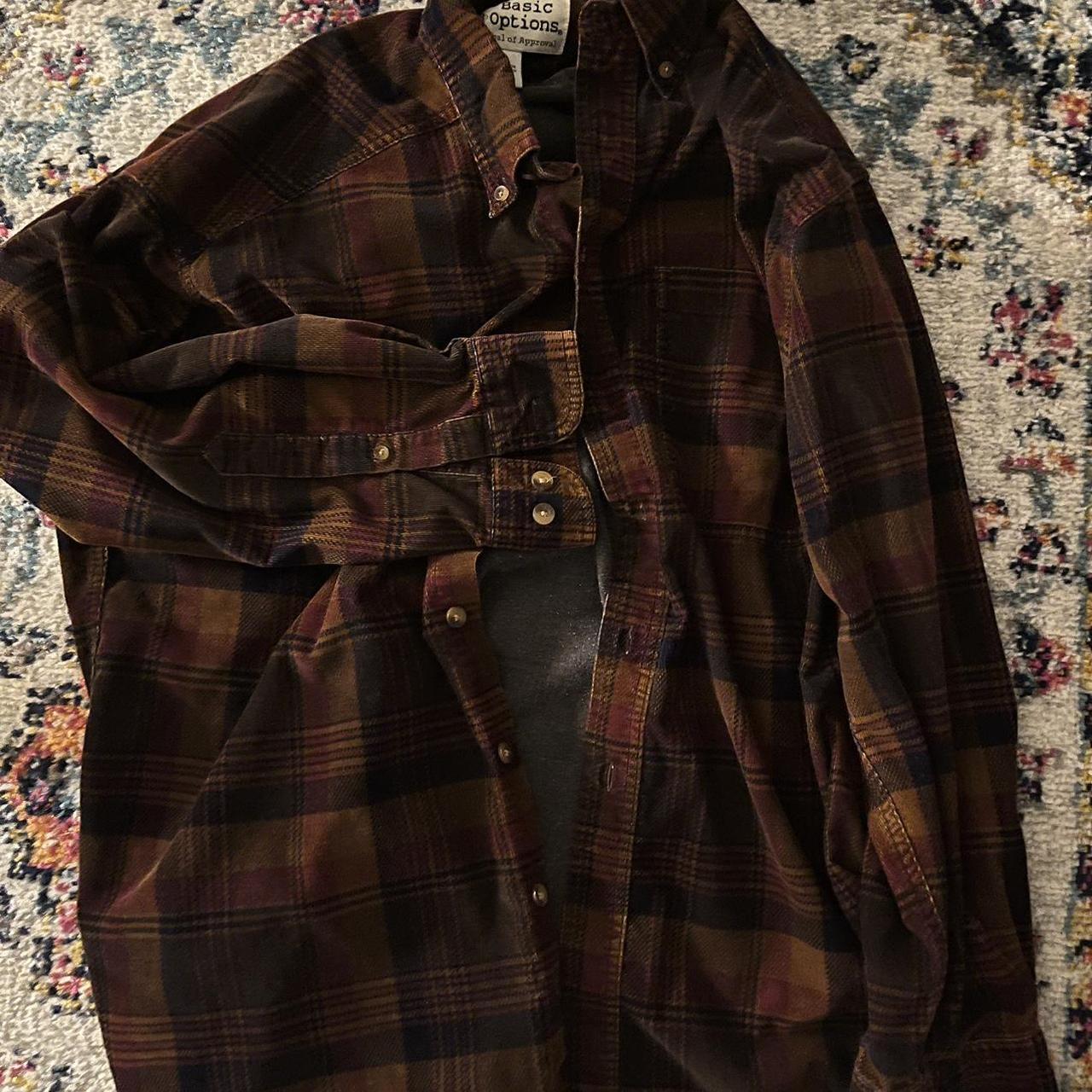Button Up Brown - Depop