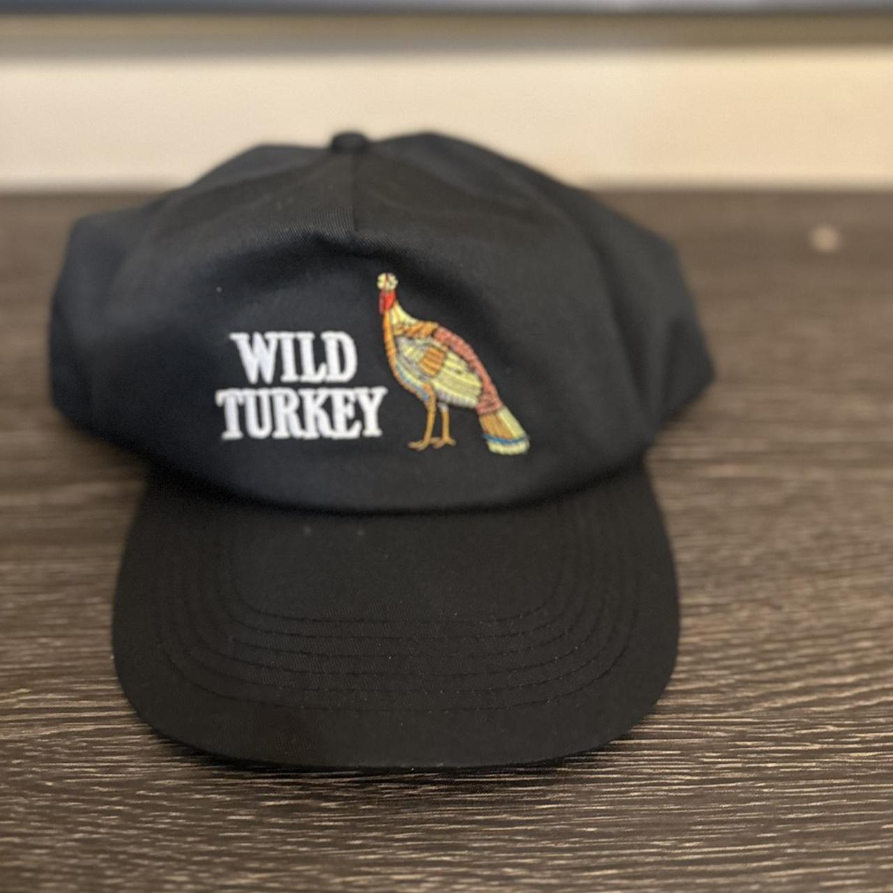 Vintage Wild Turkey SnapBack Hat made by Sportscap... - Depop