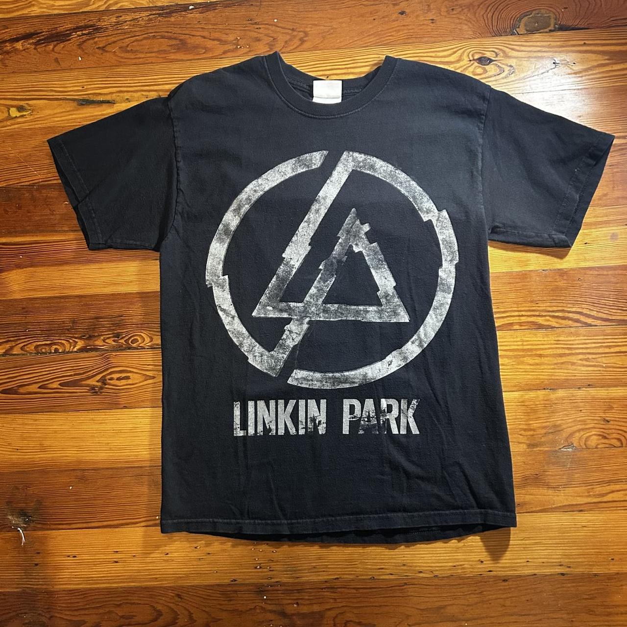 Vintage Linkin Park band logo tee Linkin Park Tshirt... | Depop