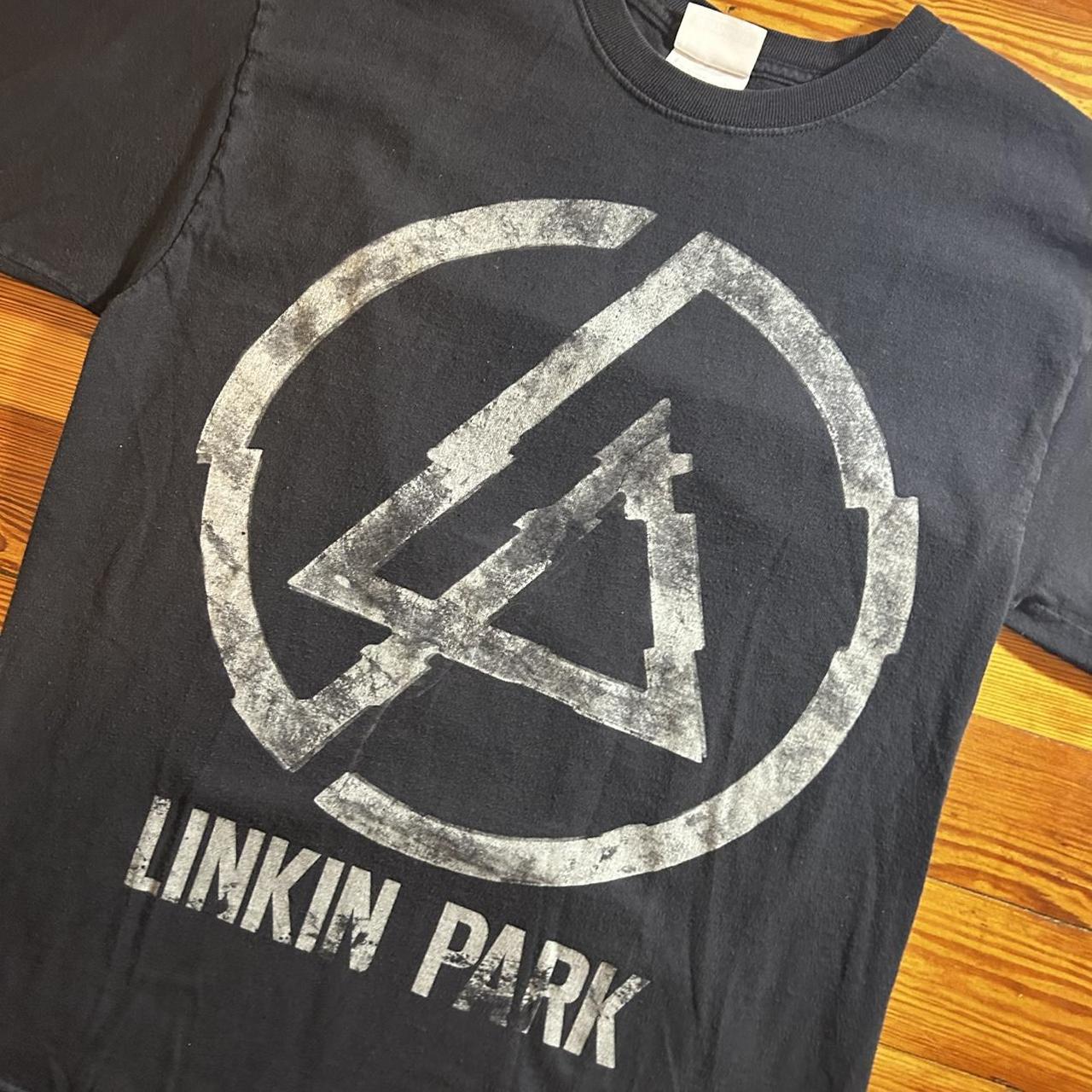 Vintage Linkin Park band logo tee Linkin Park Tshirt... | Depop