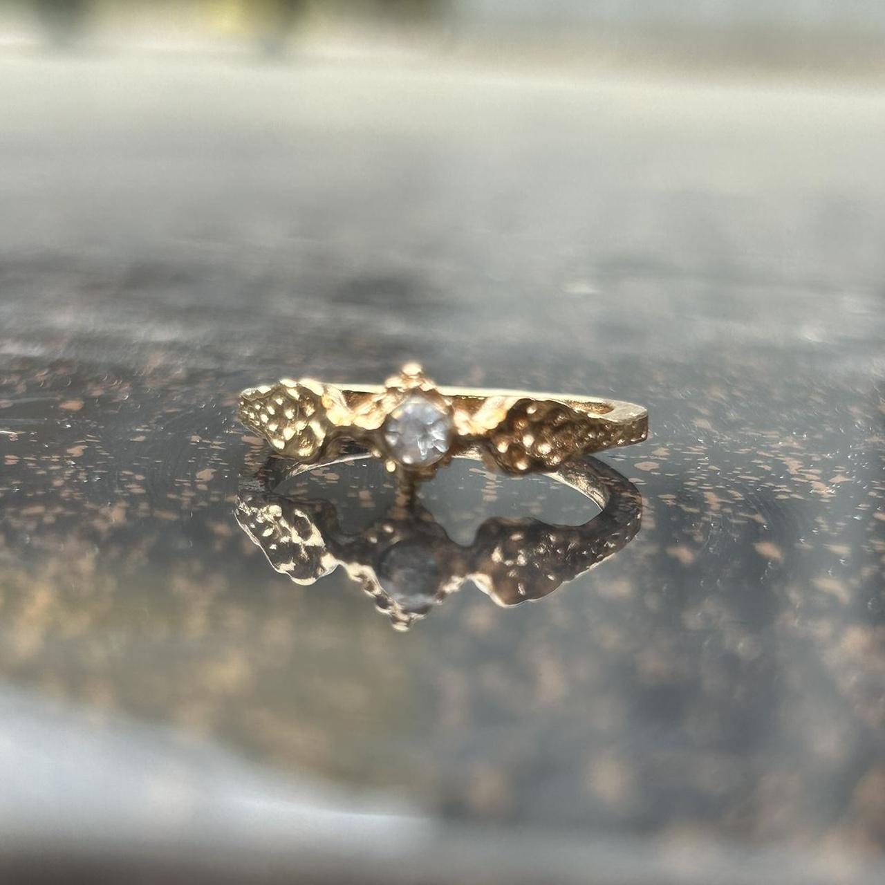 precious & simple coquette ring. perfect for... - Depop