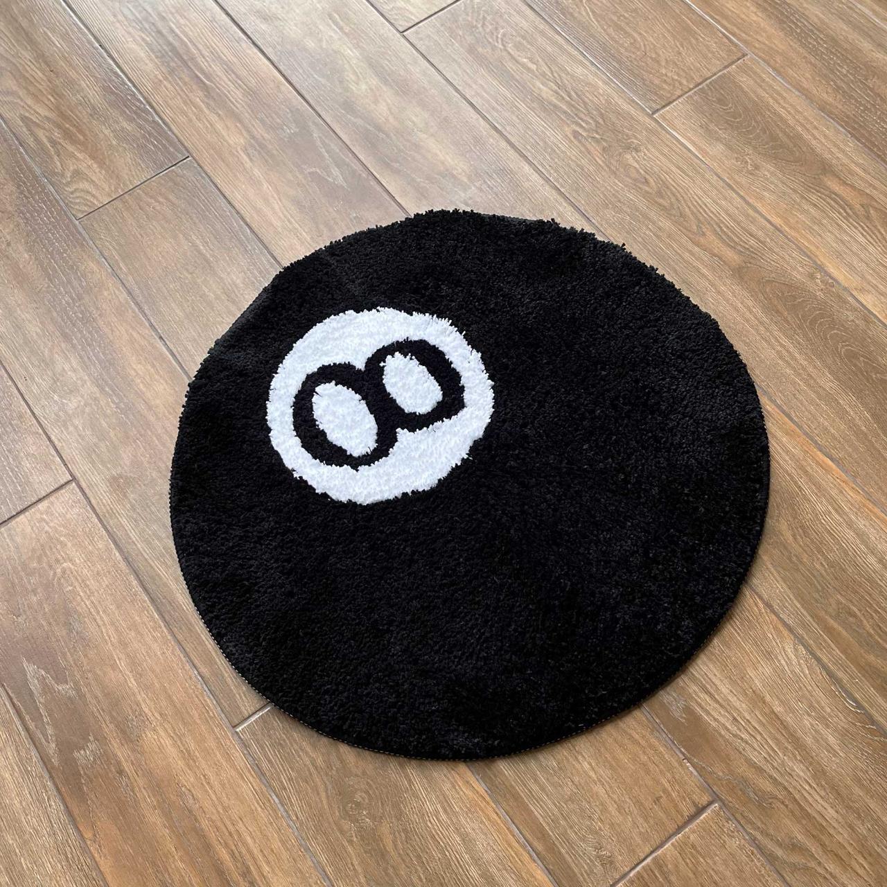 8 ball rug 🎱 • Near Perfect condition! • 24... - Depop