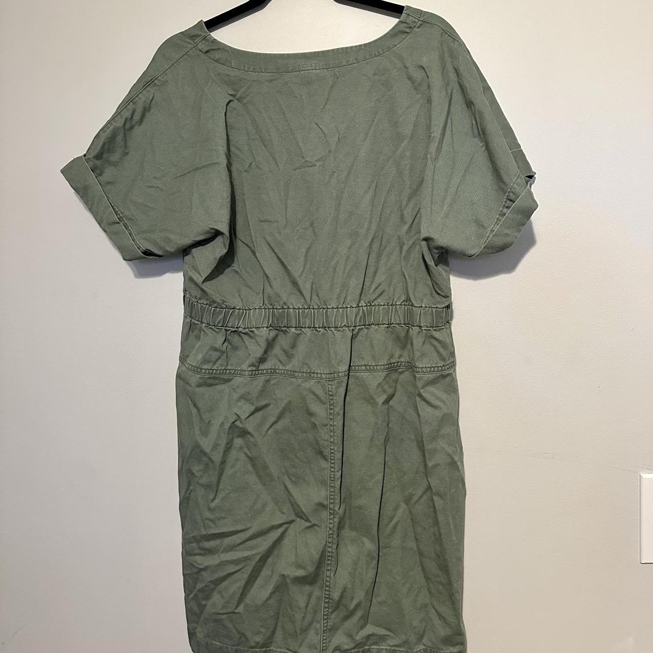 Universal Thread Women's Khaki Dress | Depop