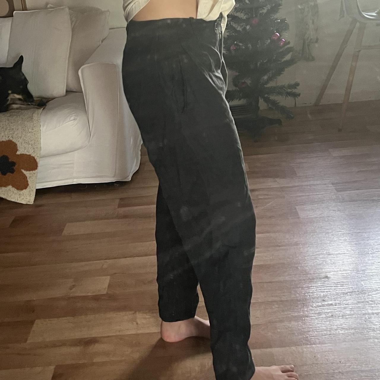 ELCE linen black pant - Depop