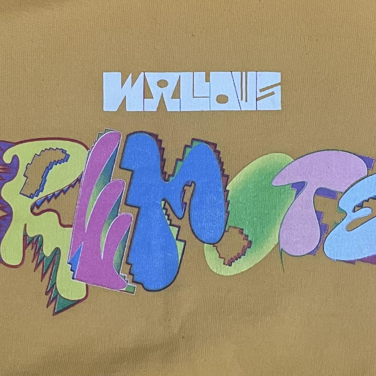 Wallows "Remote" 2020 Album Champion Yellow Hoodie... | Depop