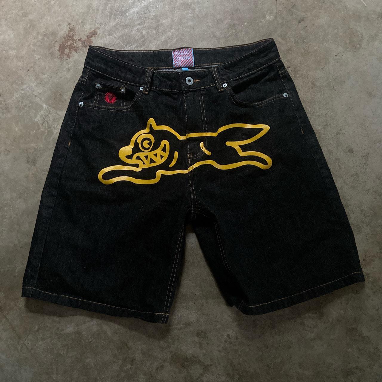 Ice Cream Jorts #jorts #icecream #y2k #skater... - Depop