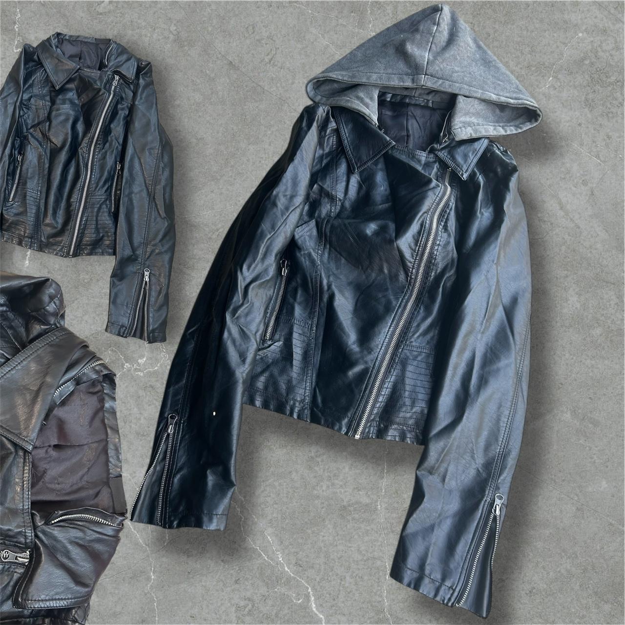 Unknown Japanese leather jacket Size S Offer Not... | Depop