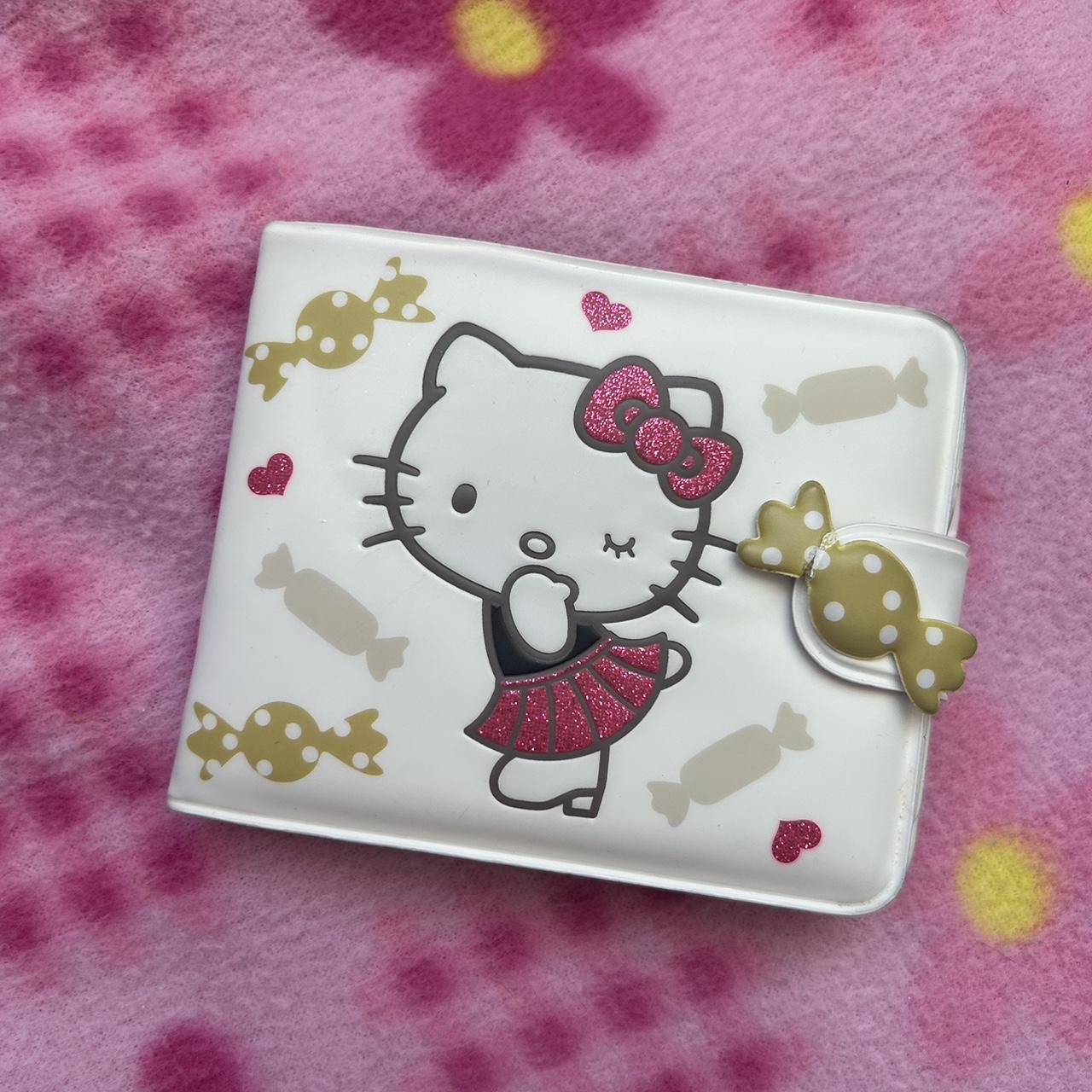 Hello kitty wallet with card holders and pocket... - Depop