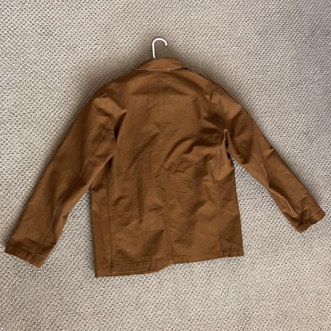 Medium brown Levi’s jacket - Depop