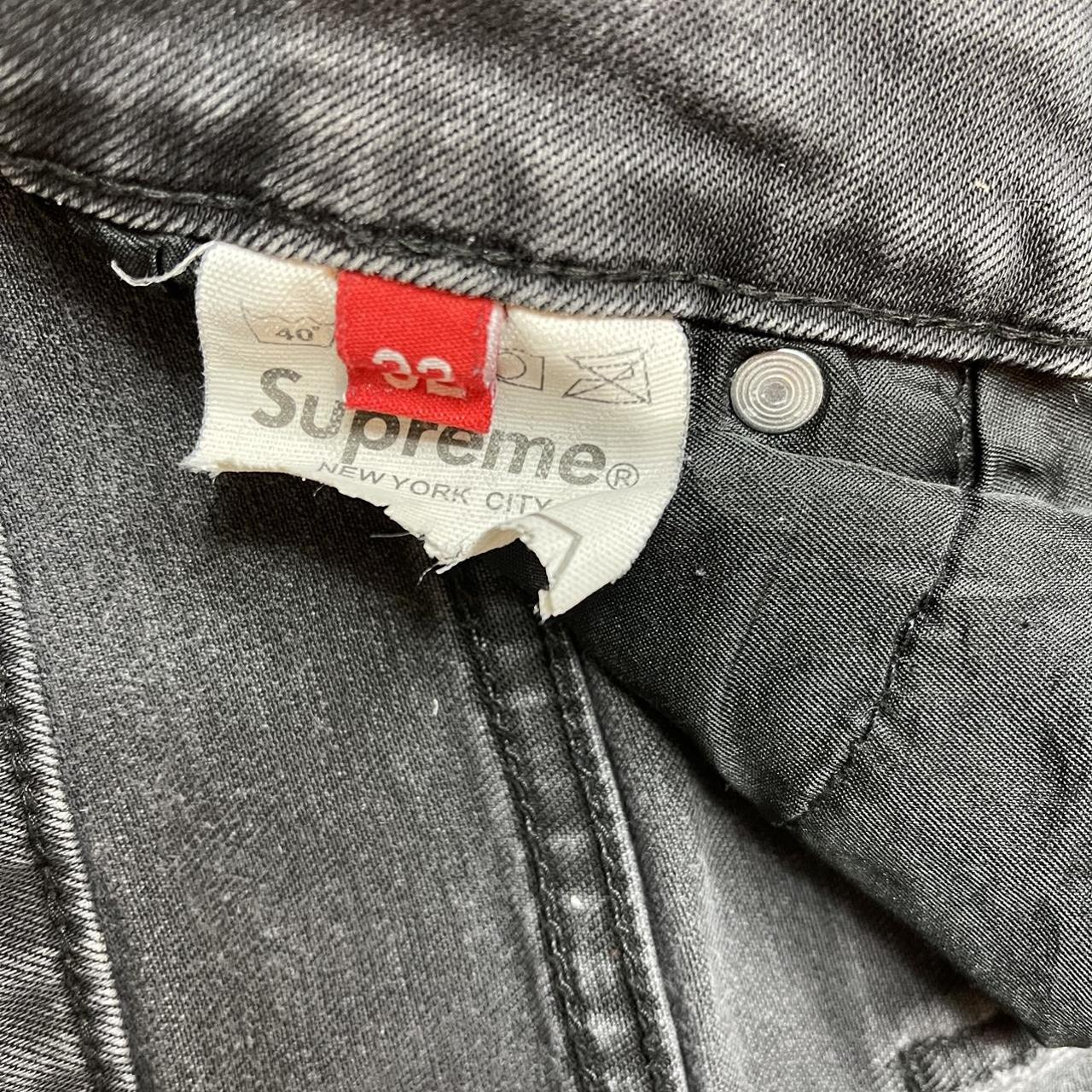 Vintage Supreme Skinny jeans Size 32 - Depop