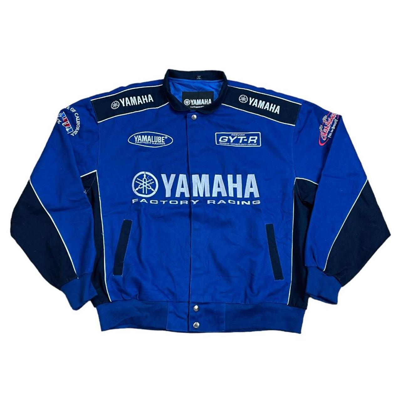 Yamaha Racing Jacket for Men - Cotton... - Depop