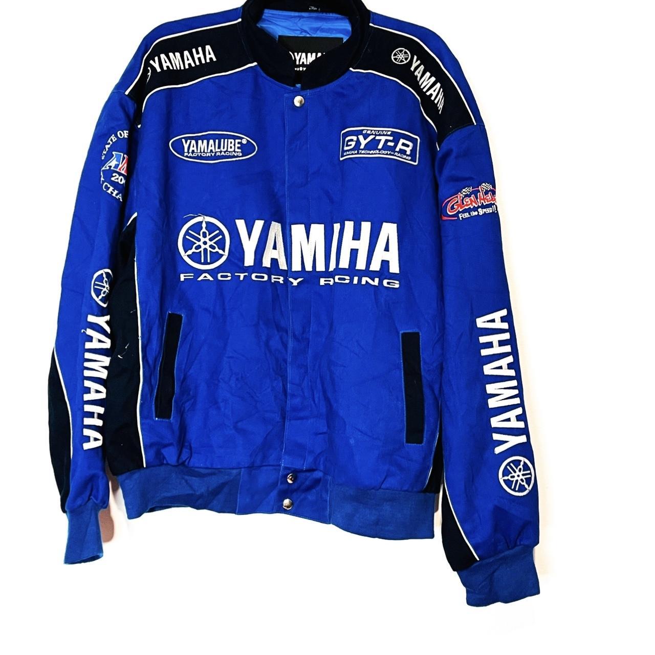 Yamaha Racing Jacket for Men - Cotton... - Depop