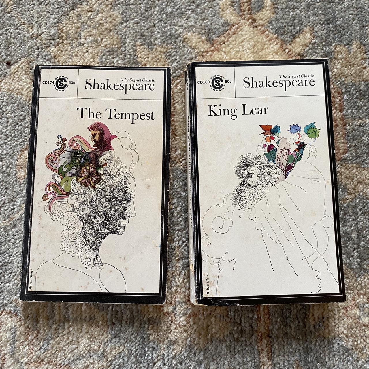 Shakespeare - The Tempest and King Lear Soft... - Depop