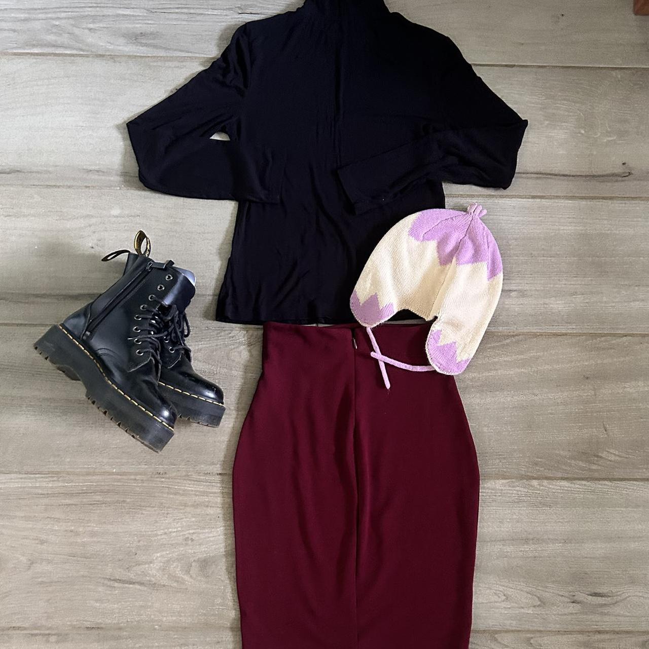 serial experiments lain cosplay (top + skirt) size... | Depop