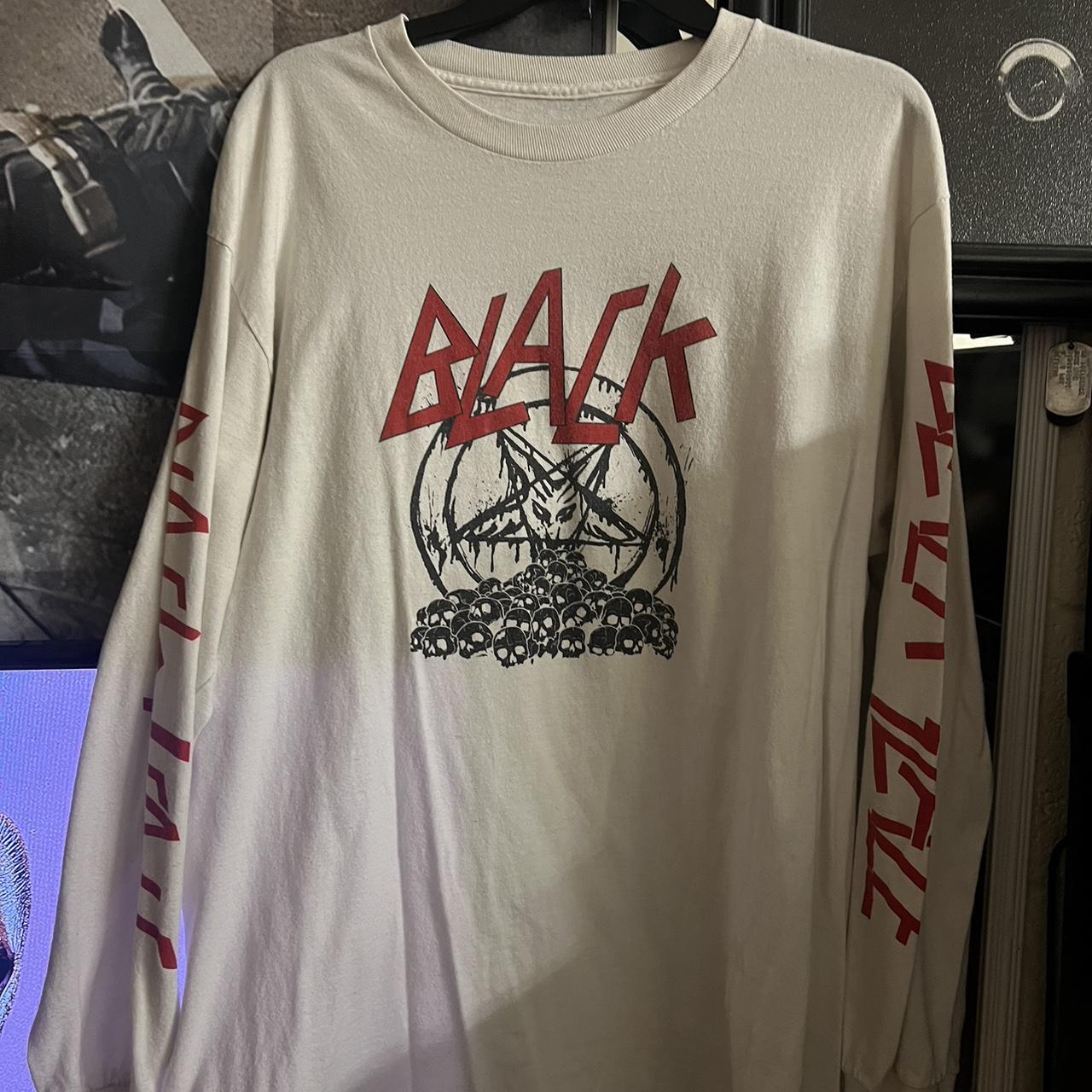 black scale longsleeve $20 obo - Depop