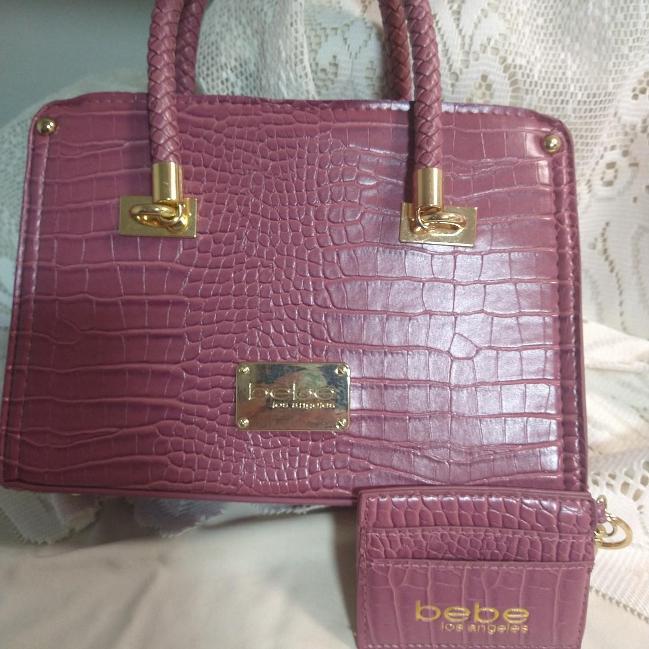 NWT BEBE PURSE w/CREDIT CARD HOLDER !!💞 - Depop