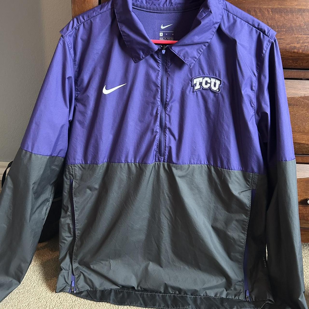 TCU Nike Dri-Fir sweatshirt Perfect condition Size... - Depop