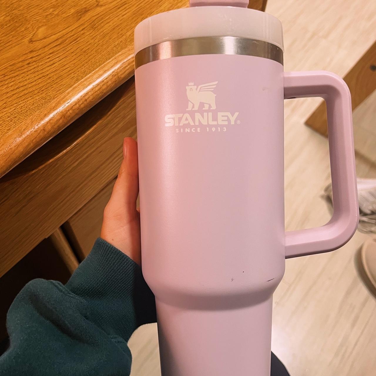 limited purple/lavender stanley 40oz tumbler! will... - Depop
