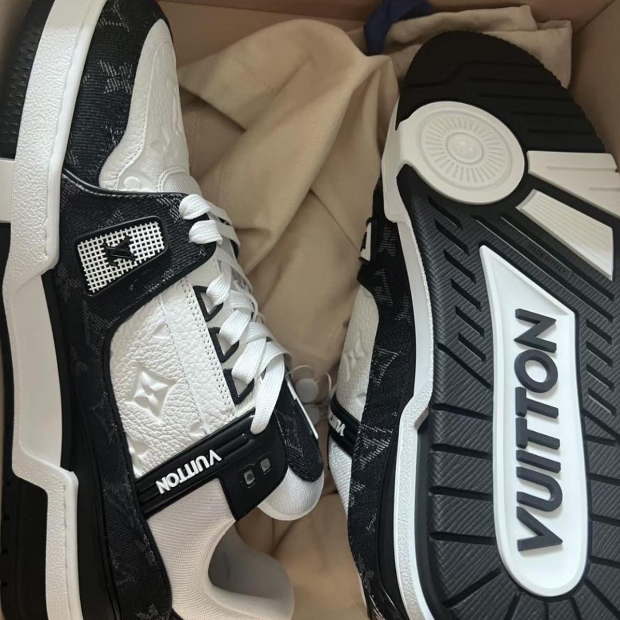 LVs black and white - Depop