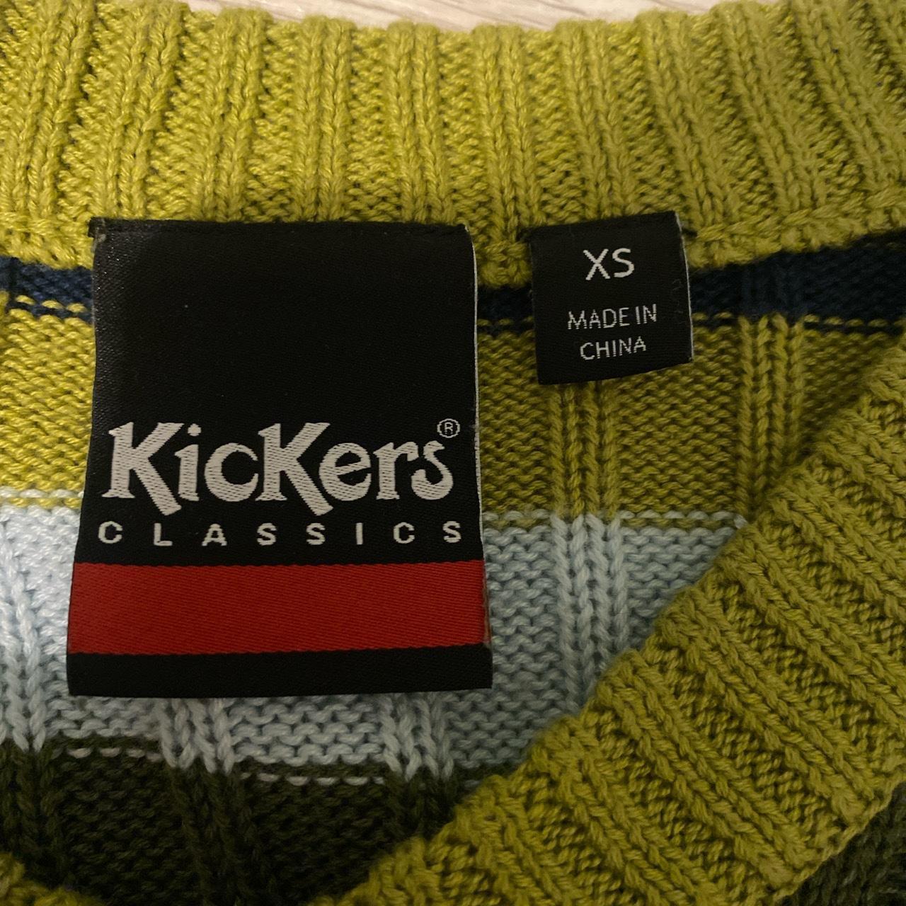 kickers cropped jumper perfect for autumn and winter - Depop