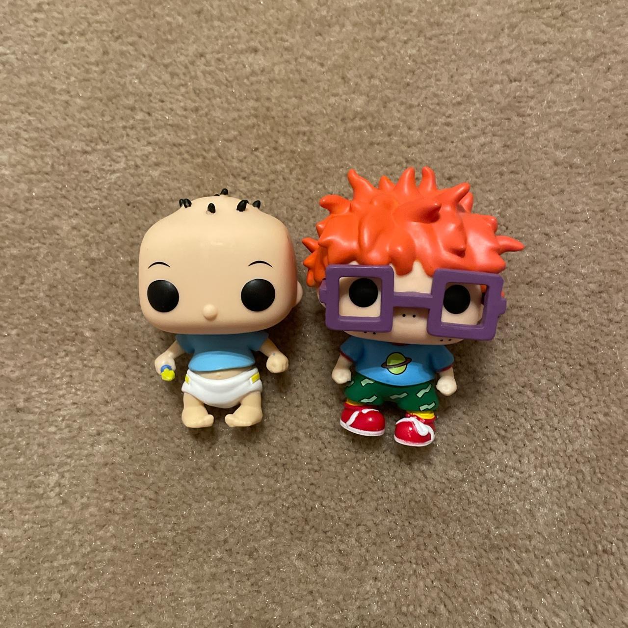 Tommy and Chuckie Rugrats Funko Pop figure Black... - Depop