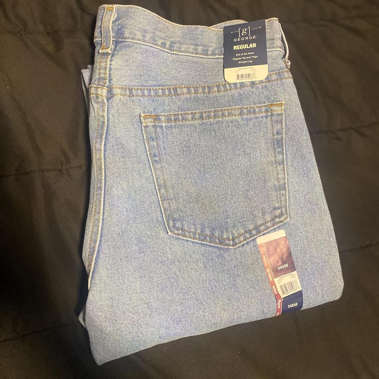Brand New George Jeans Cut On Bottom For More Flare... - Depop