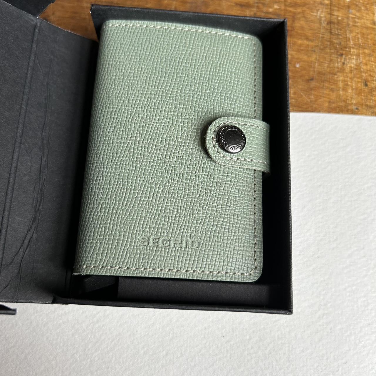 Brand new Secrid card holder pistachio colour - Depop