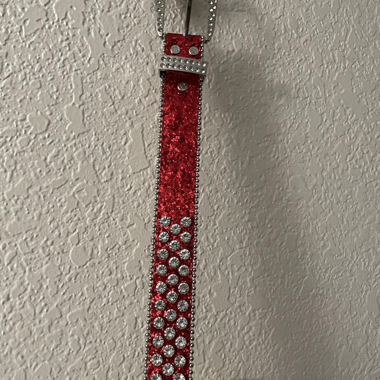 Red Bb Belt In Great Condition Depop