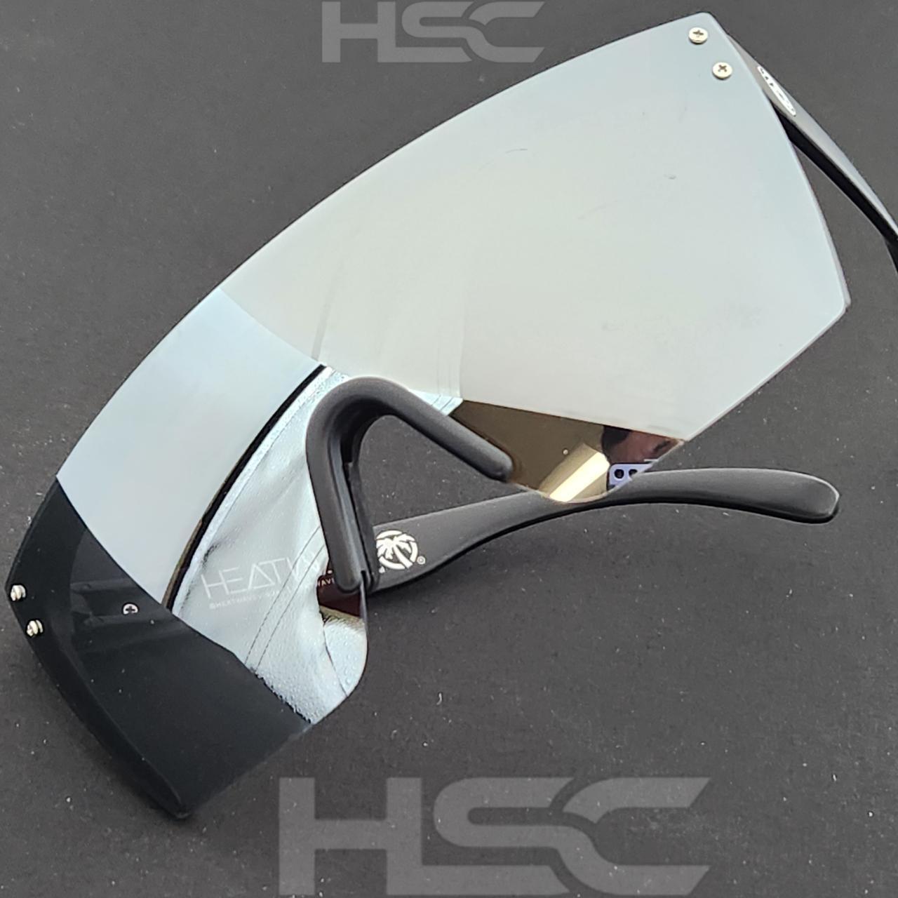 Heatwave Lazer Face Large Shield Sunglasses Matte... - Depop