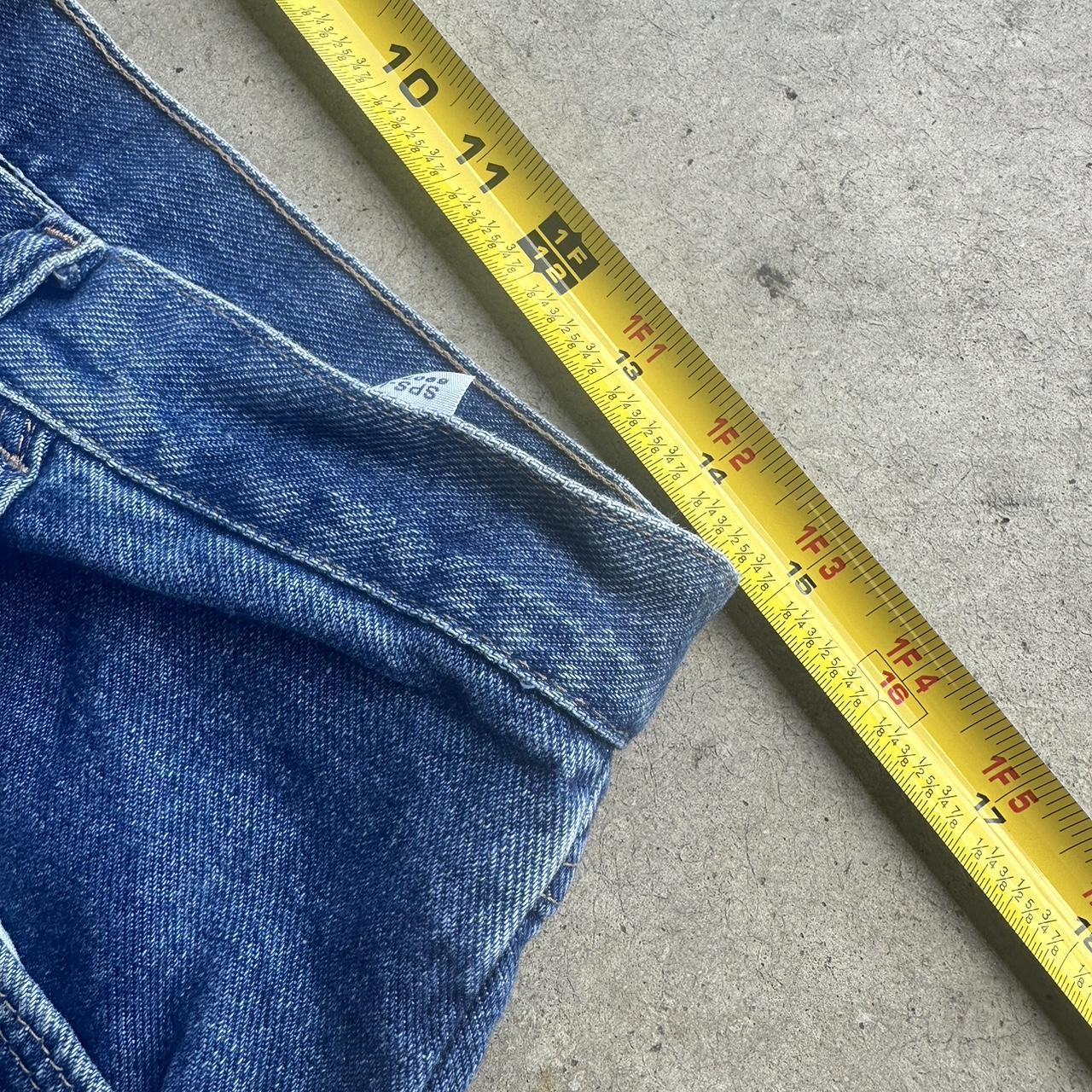 Baggy wrangler jorts 30” waist Measurements... - Depop