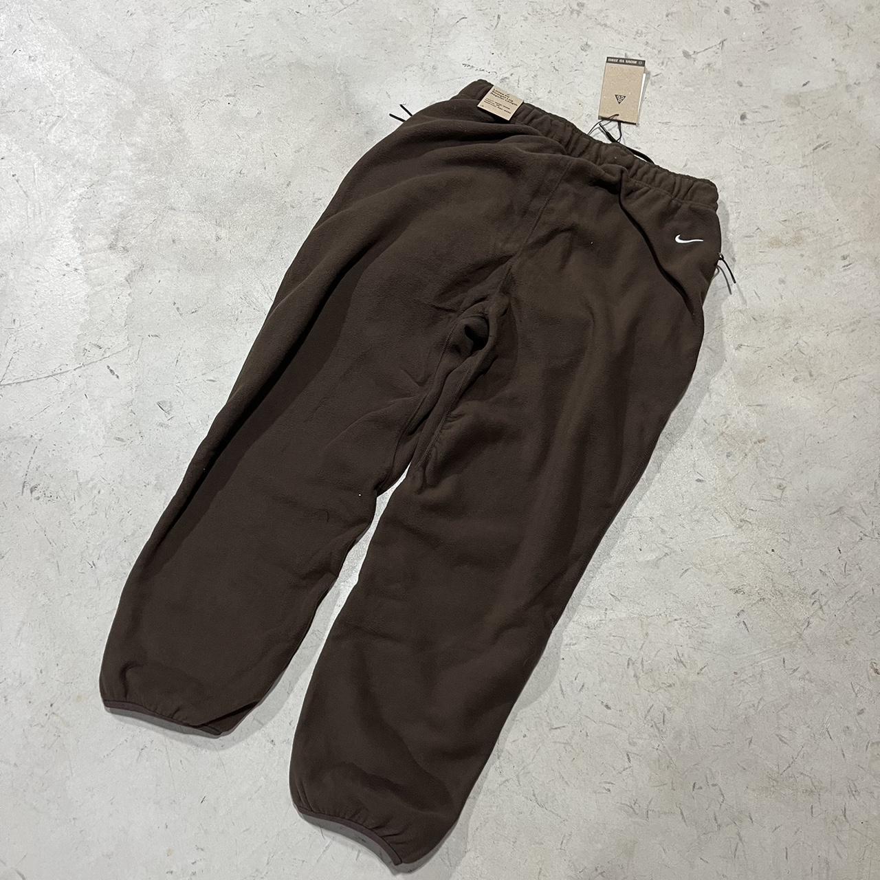 🚨 Brand New Brown Nike Acg Fleece Joggers In Great... - Depop