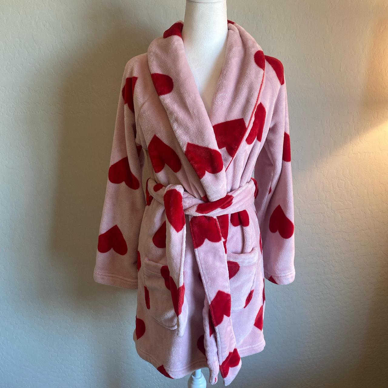 Victoria’s Secret heart robe size XS/S. No holes or... - Depop