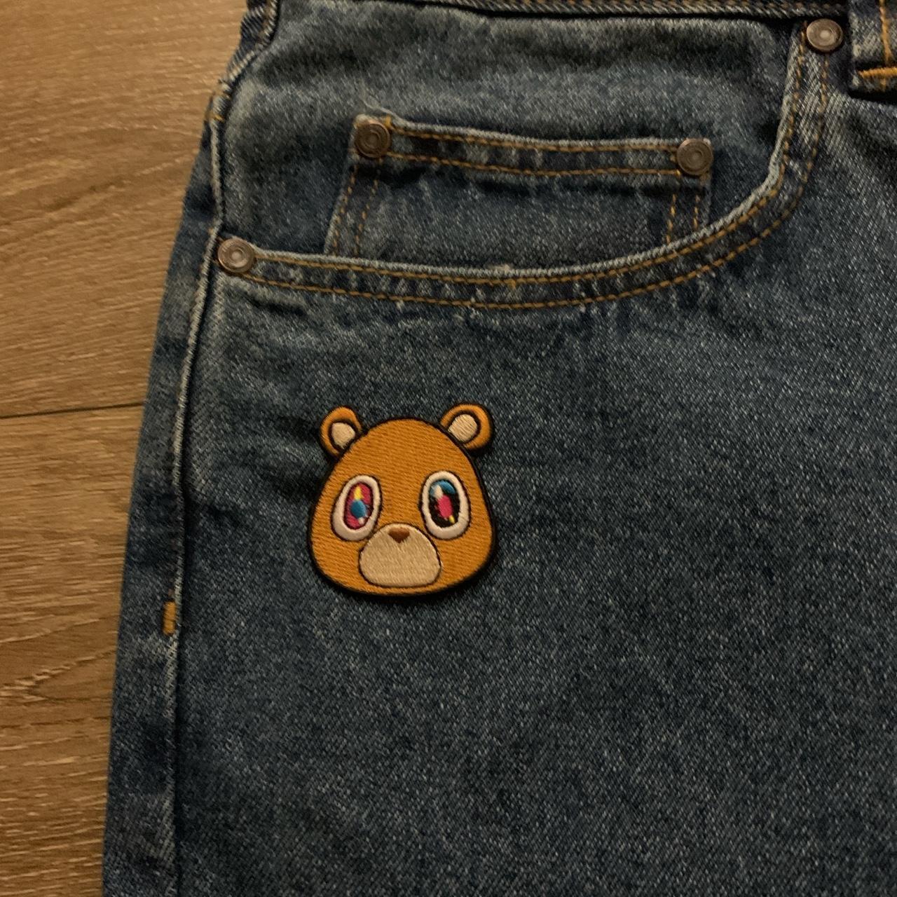 Y2K Jnco Style Custom Kanye West Graduation Bear... - Depop