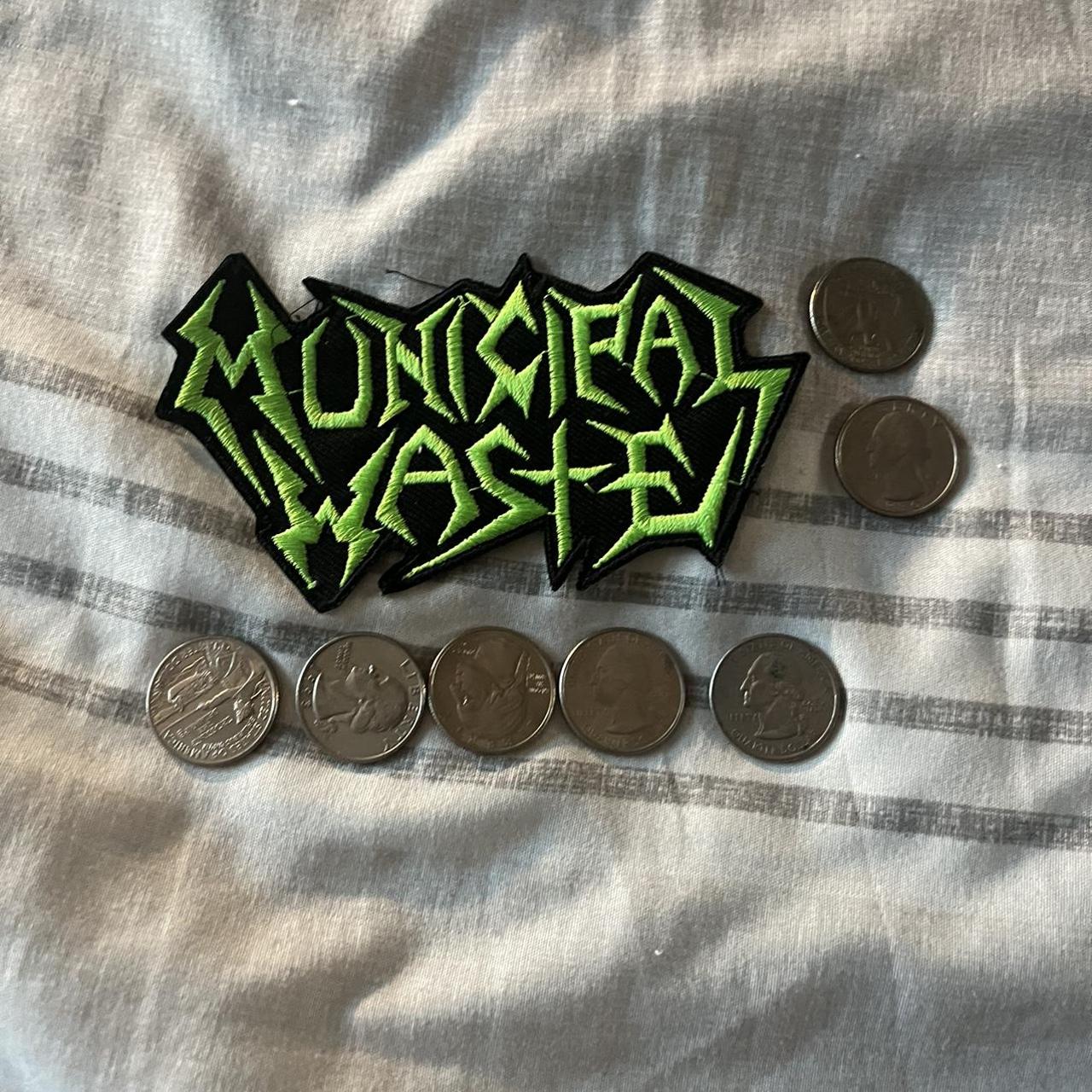Municipal Waste Patch - Depop